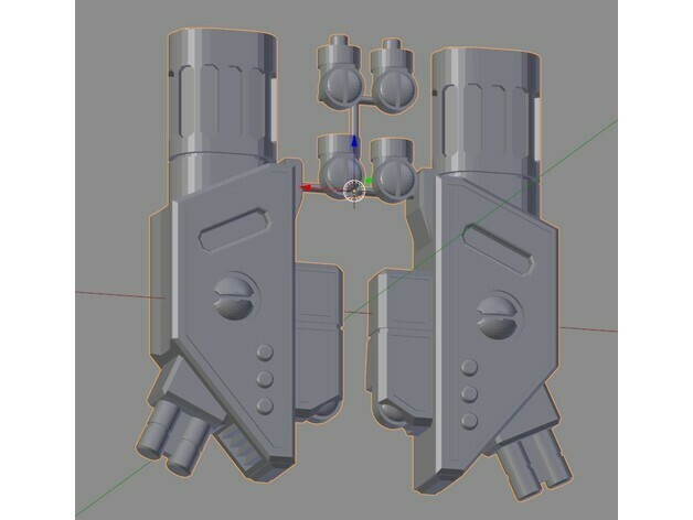 Free 3D file TF-G2 Fused Pulser Cannons by DERRICK HUNTINGTON(tridentpt ...
