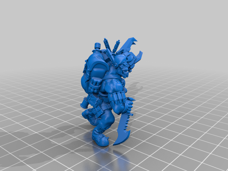 Free 3D file Ork Auxiliary for the Tau 🧞‍♂️ ・Template to download and ...