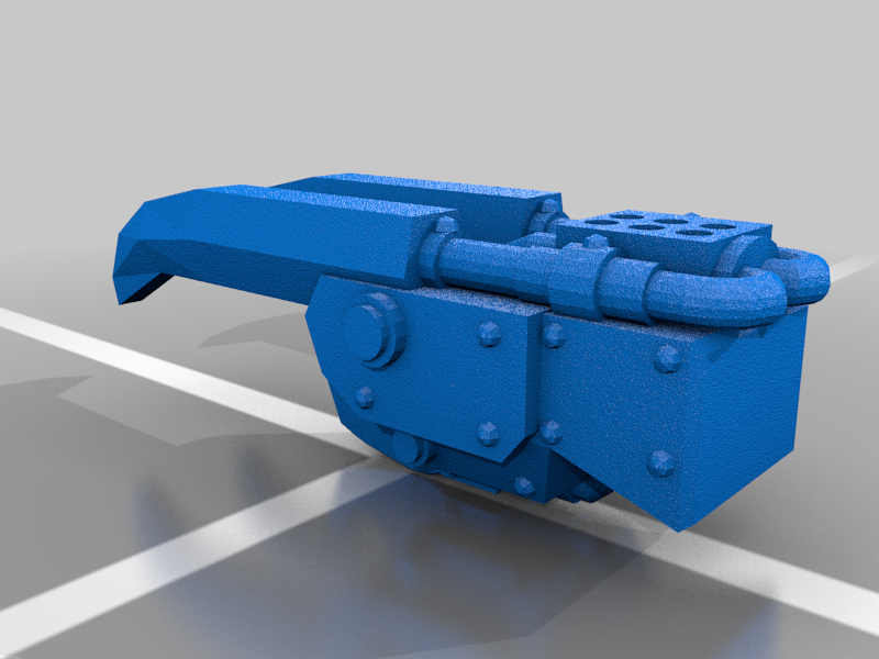 Free STL file Parts of Space Green Angry Mushroom Noble Mega Fighter in ...