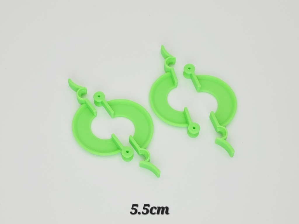 👽 Easy-Peasy Pompom Maker・Free STL File for 3D printing・Cults