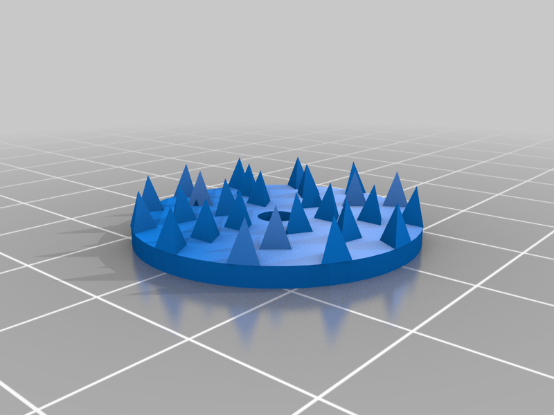 💾 Spike Disk Accessories・Free 3D File for ・Cults