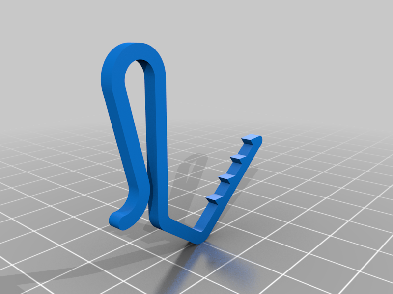 Free 3d File Christmas Light Hanger Hooks For Gutters 🎄・3d Printing