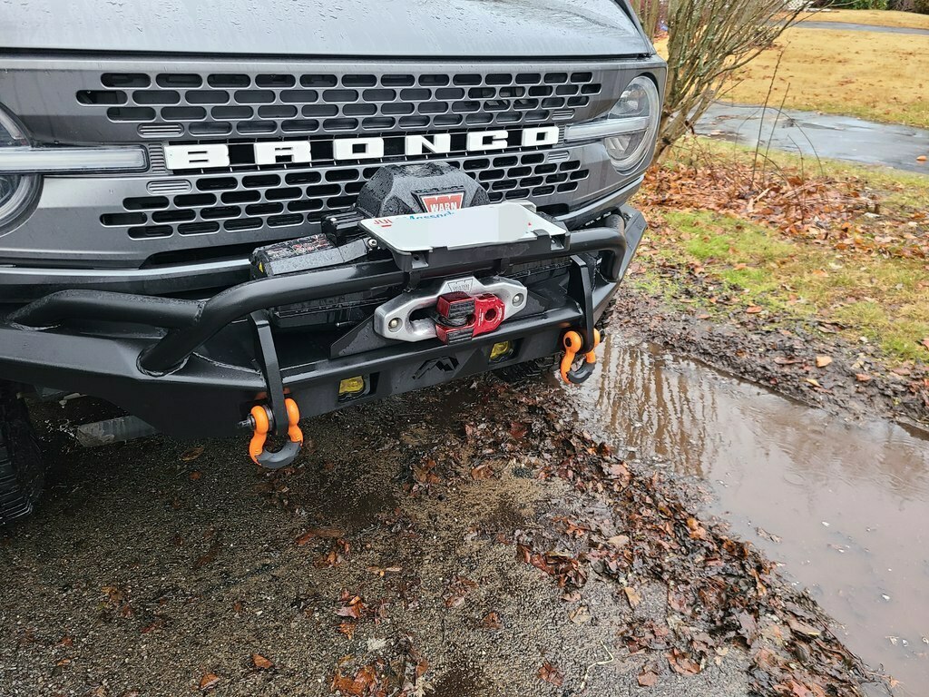 ⬆️ Flip Up License Plate Mount for Ø1.75” roll cage / nerf bar / bull ...