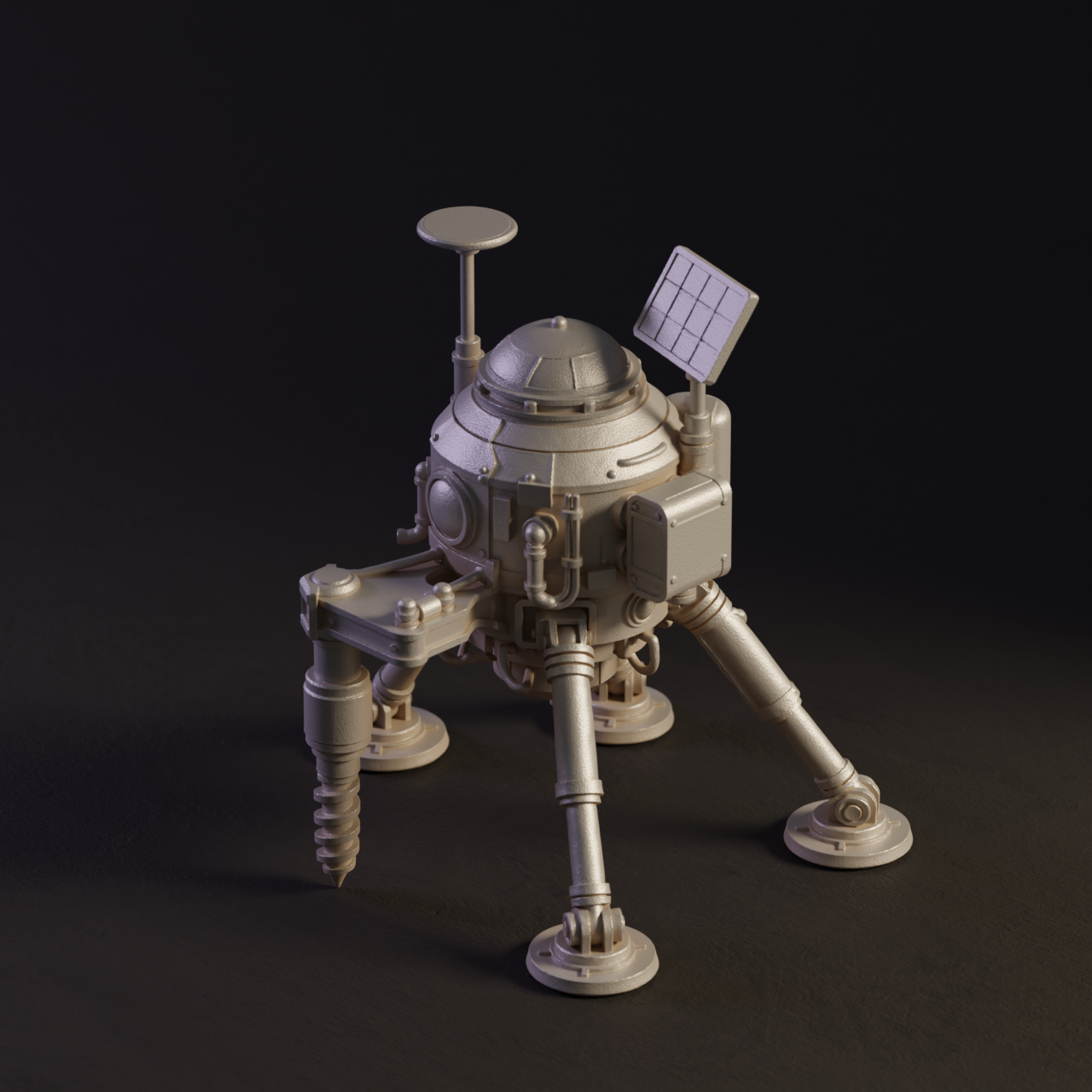 🧑‍🔬 Modular Mars Rover – Scientific Outpost Terrain for Terraforming ...