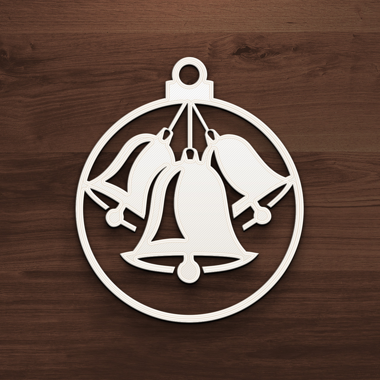 🎄 Christmas Bell Ornament - Holiday Decoration 3D Print・ 3D File for 3D ...