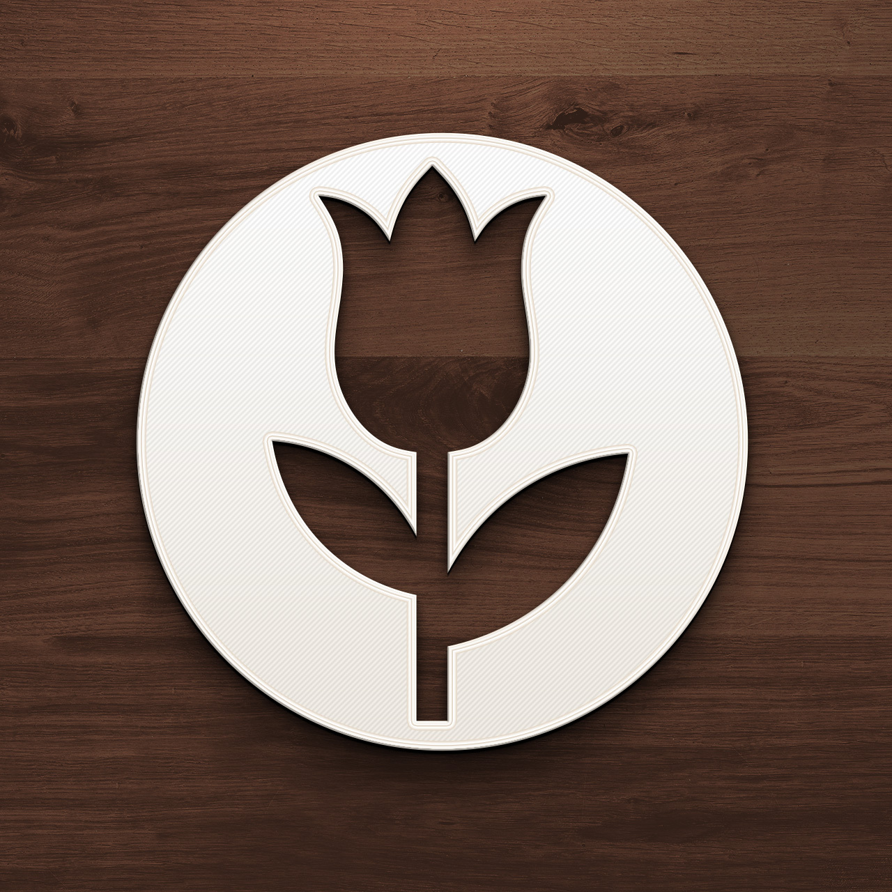 🌷 Minimalist Tulip Wall Decor - Elegant Wooden Flower Design・ 3D File ...