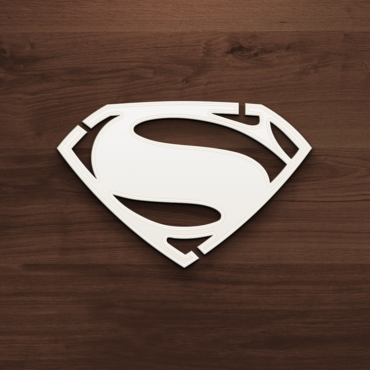 🦸‍♂️ Superman Logo 3D Wall Art Decoration・ 3D File for 3D printing・Cults