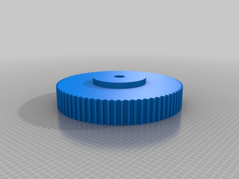🛞 HTD toothed belt wheel *standard resolution*・Free 3D File for ・Cults