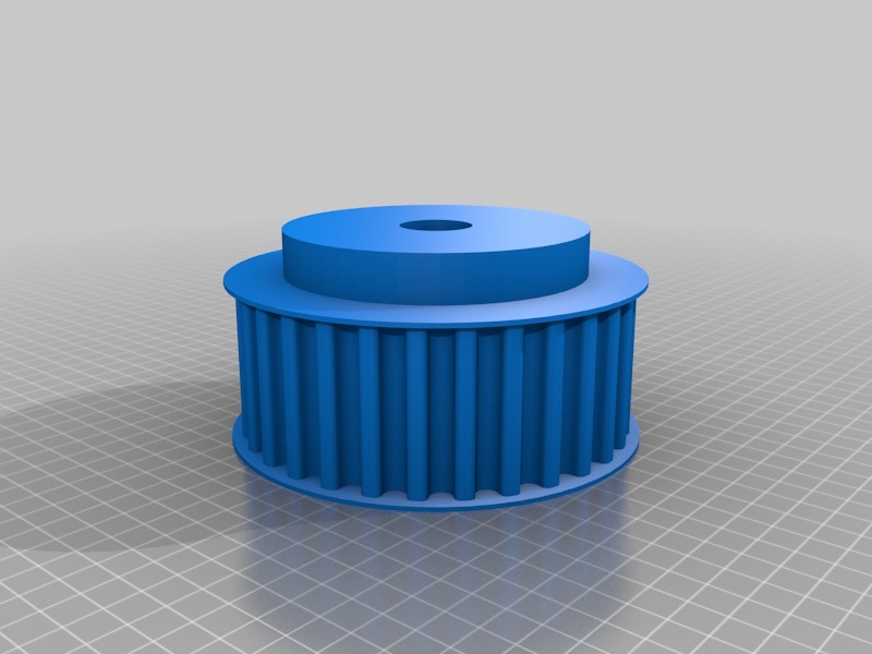 🛞 HTD toothed belt wheel *standard resolution*・Free 3D File for ・Cults