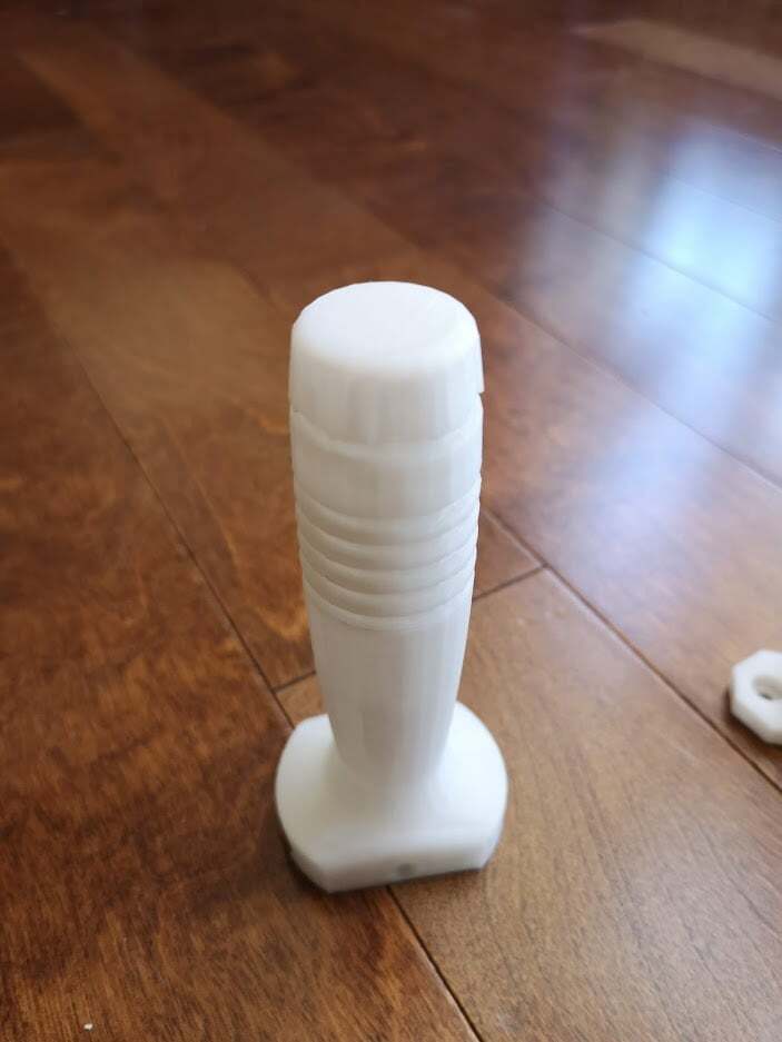 3D printing AR-15 Foregrip - Larger scale for bigger rails・Cults