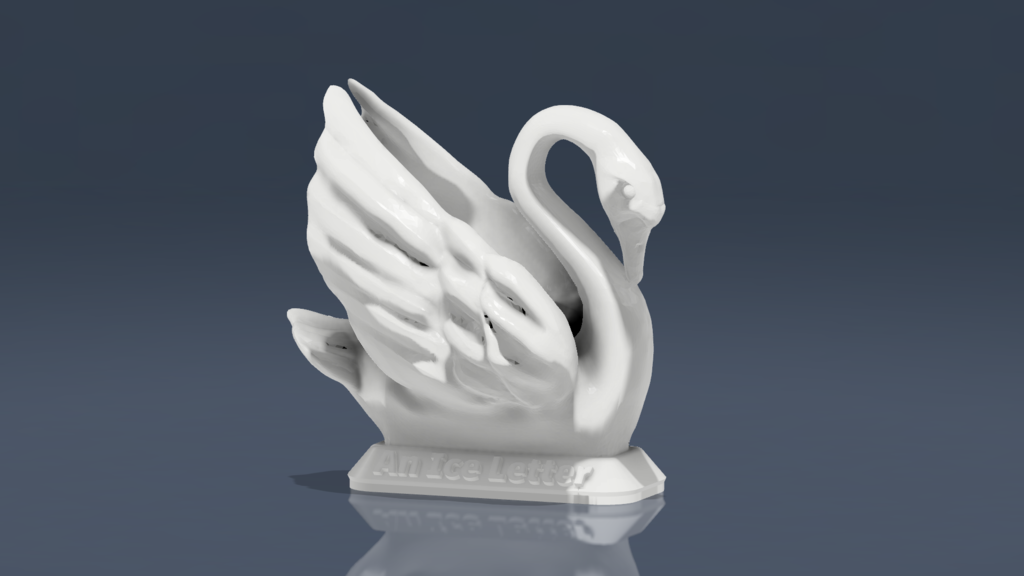 Free 3D file An Ice Letter 🧊 ・3D print design to download・Cults