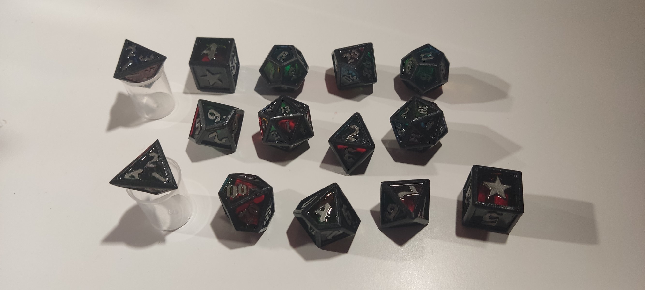 🎲 Gothic Dice for DnD・3D Print・Cults