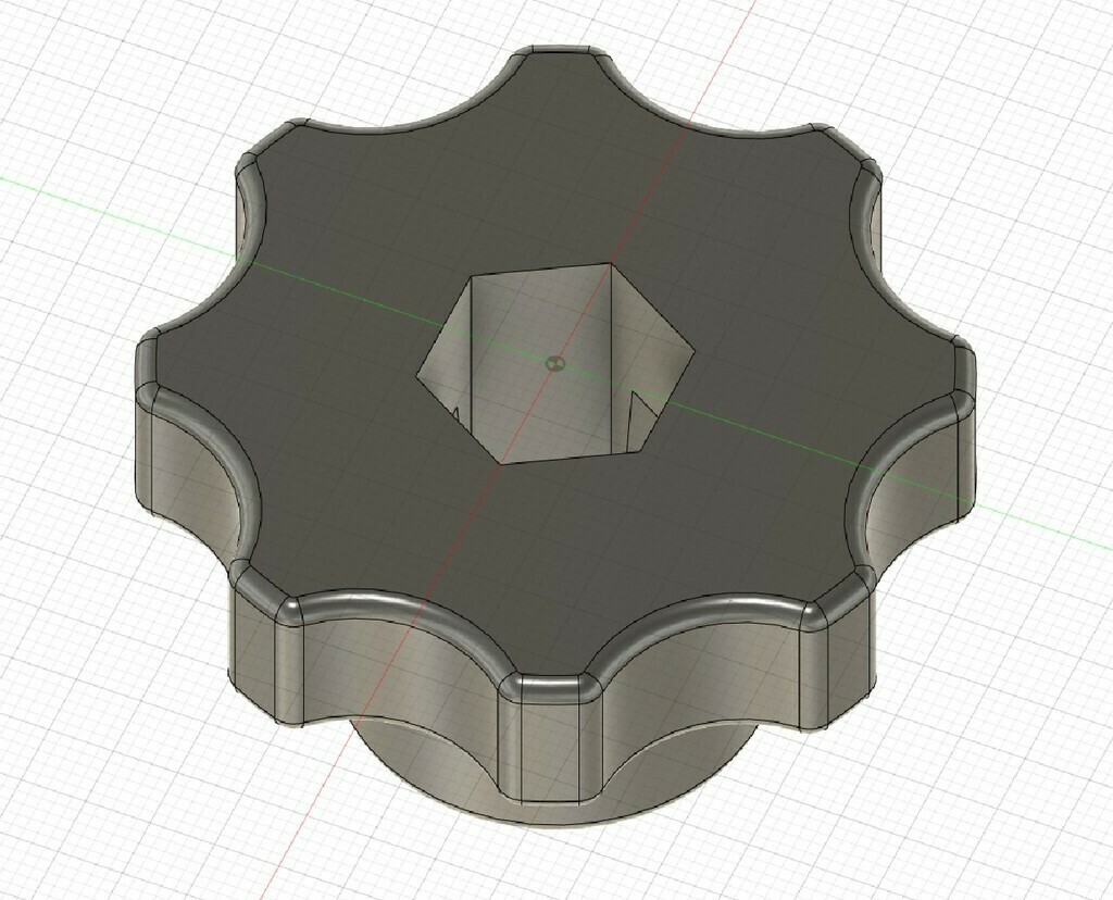 🛑 Manopola per dado/bullone M8 (con fermo) - Nut/bolt M8 knob (with ...