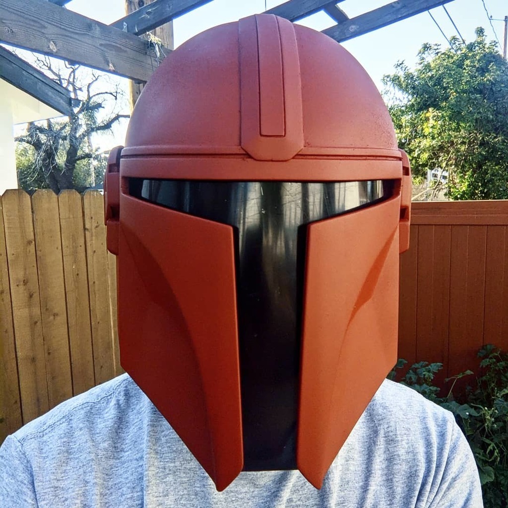 🪖 Visor Mount for Rob Pauza's Mandalorian Helmet V2・Free STL File for ...