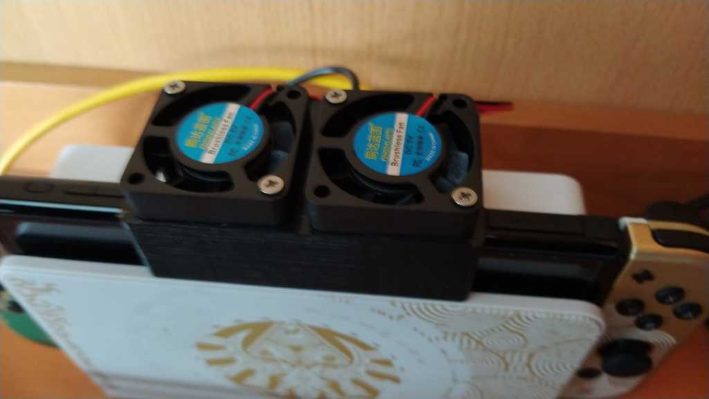 🧞‍♂️ Nintendo Switch Exhaust Fan dual 4x4cm・Free 3D File for ・Cults