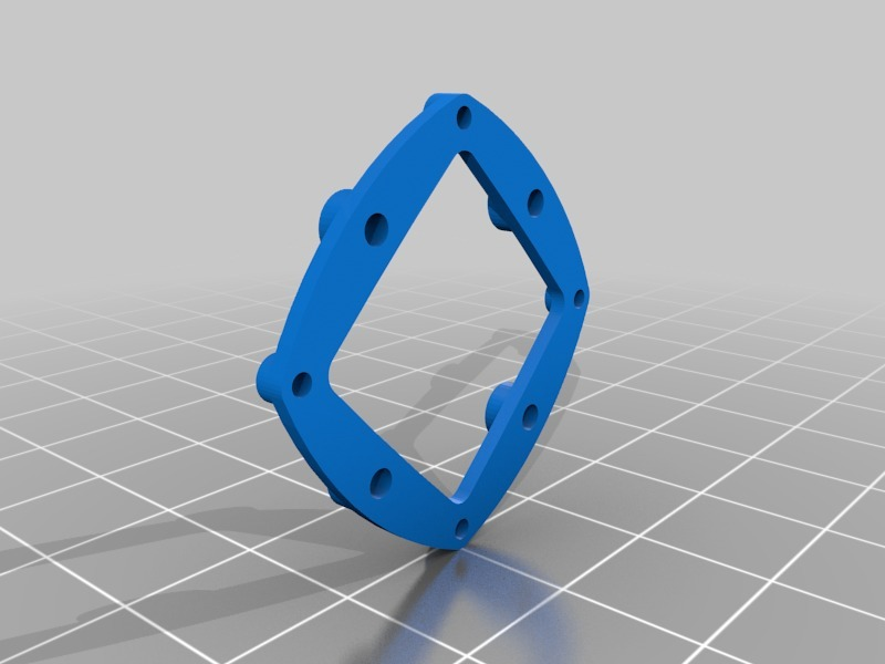 🚁 16x16mm to 20x20mm FC mount・Free 3D File for ・Cults