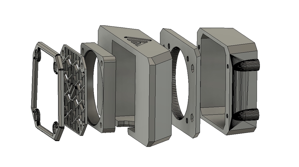 🔧 VZBOT exhaust fan・Free 3D File for ・Cults