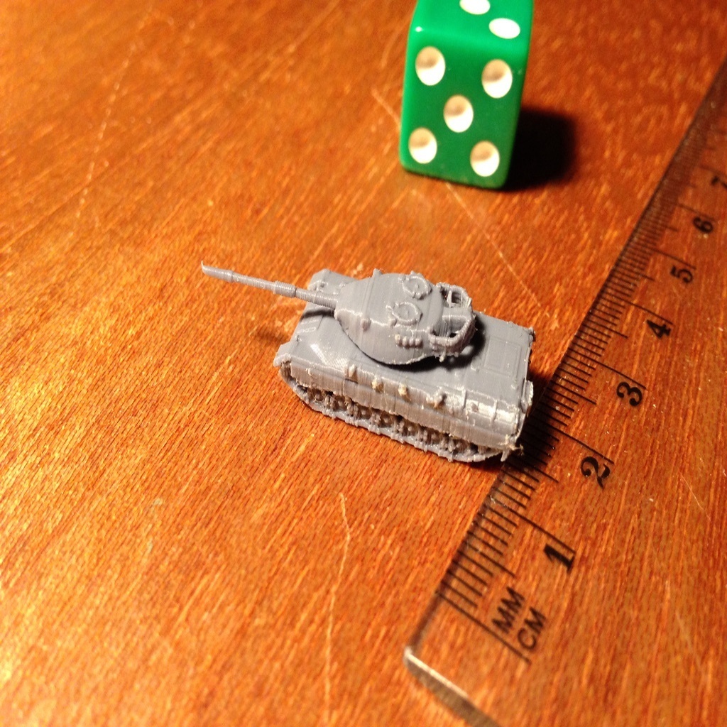 🐆 Leopard 1 a1 for microarmor・Free 3D File for ・Cults