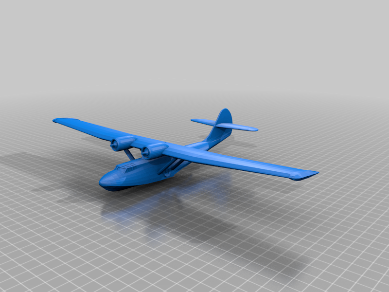 🎲 PBY Catalina / Canso waterbomber・Free 3D File for ・Cults