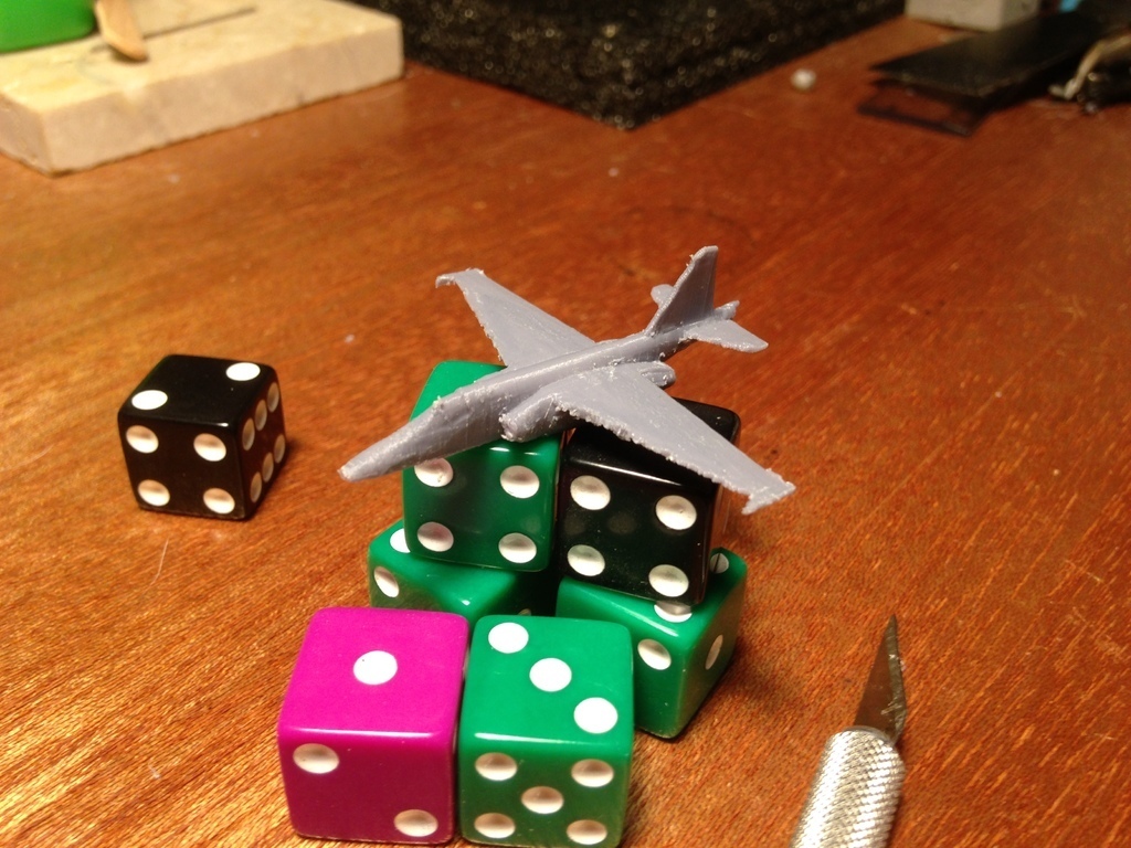 🎲 su-25 Frogfoot for microarmor・Free 3D File for ・Cults