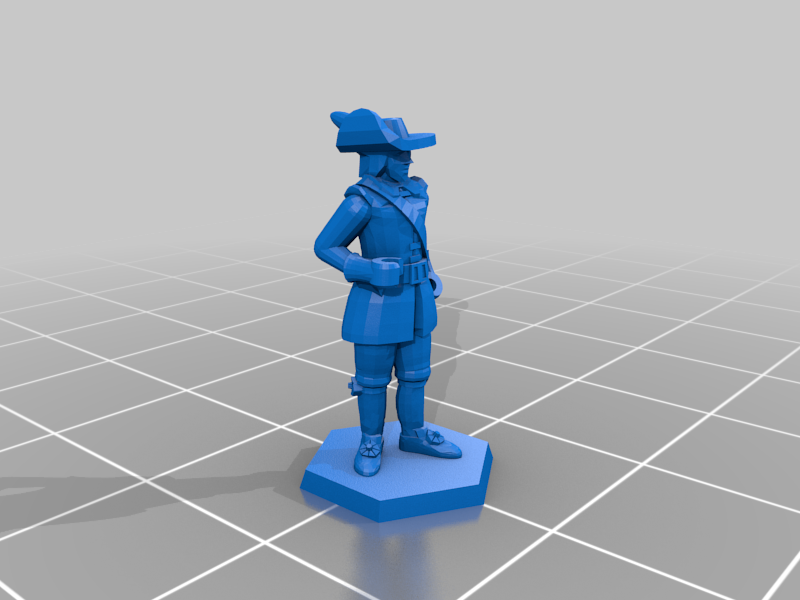 🎲 30 Years War Pikemen for 1/120 scale games ( 15mm tall )・Free 3D File ...