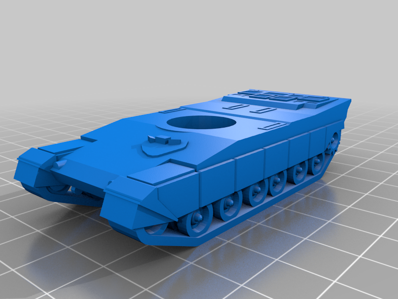 🎲 JGSDF Type 90 mbt for microarmor・Free 3D File for ・Cults