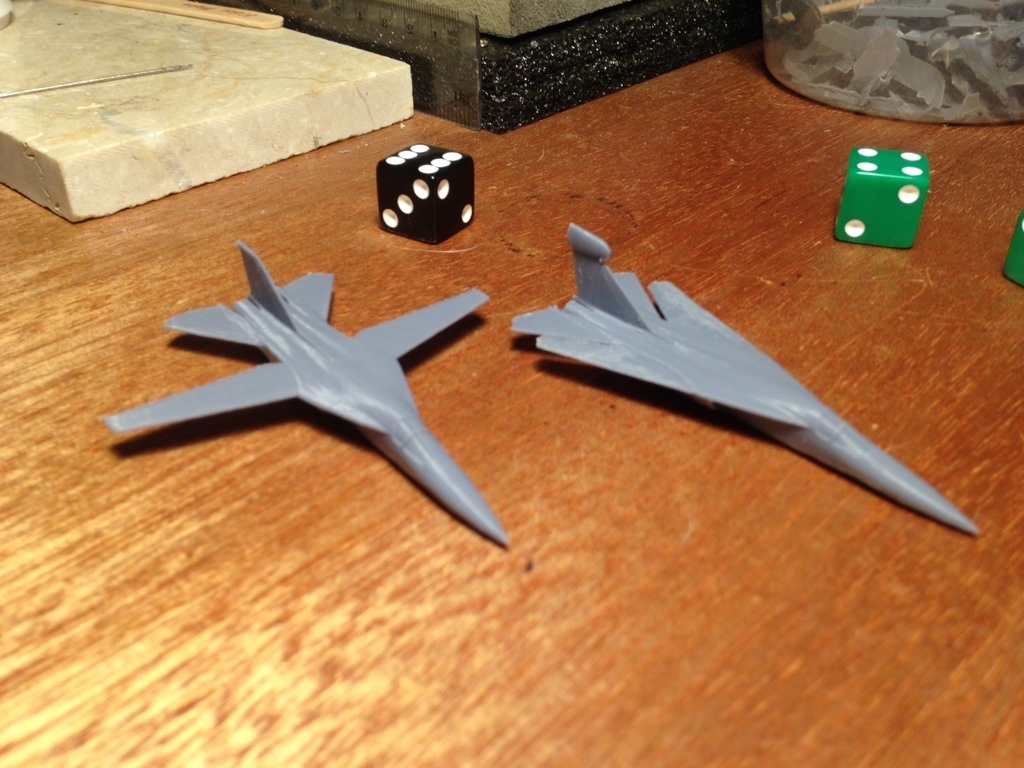 🐦 F-111 Aardvark and EF-111 Raven for microarmor・Free 3D File for ・Cults