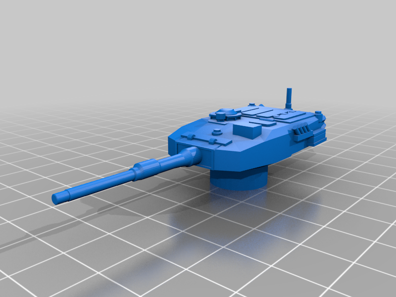 🎲 JGSDF Type 90 mbt for microarmor・Free 3D File for ・Cults