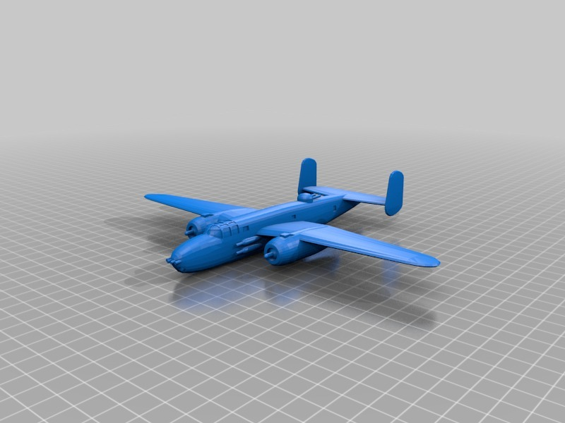 Free 3D file B-25G 'gunship' for microarmor 🎲 ・Model to download and 3D ...