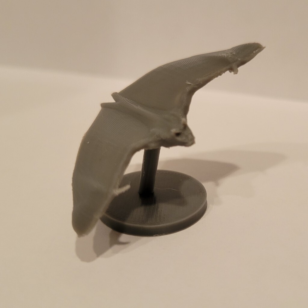 🦇 Bat TTRPG DnD Mini・Free STL File for 3D printing・Cults