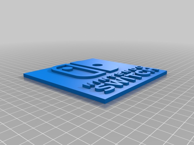 Free 3D file Nintendo Switch Logo 🎮 ・3D print design to download・Cults