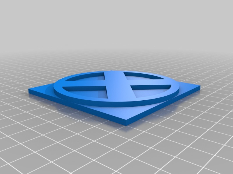 👾 X-Men logo・Free 3D File for ・Cults