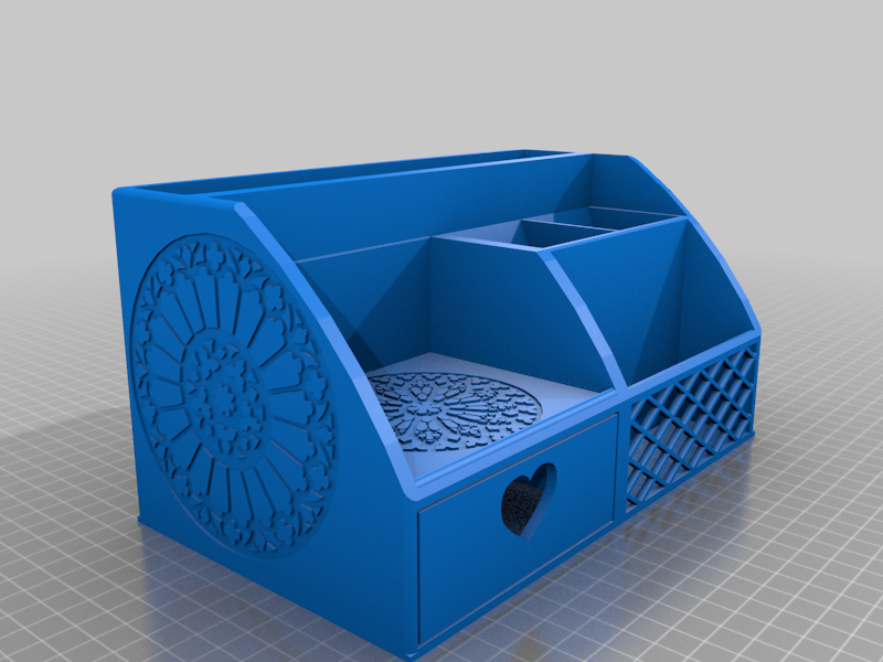 🆕 Ela Desk Organizer・Free STL File for 3D printing・Cults