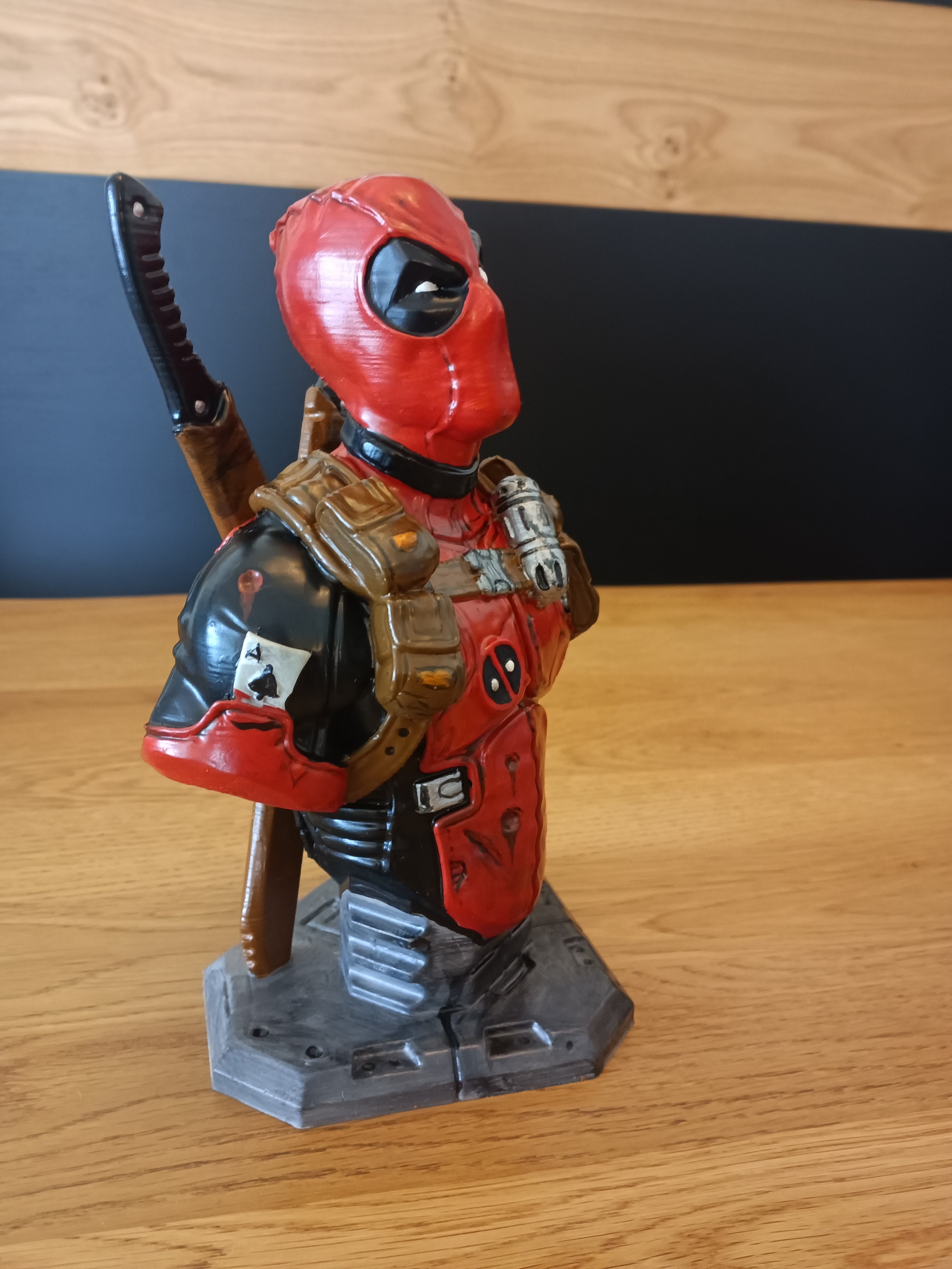 3D printing Deadpool bust (Remastered Supportless Edition) (fan art)・Cults