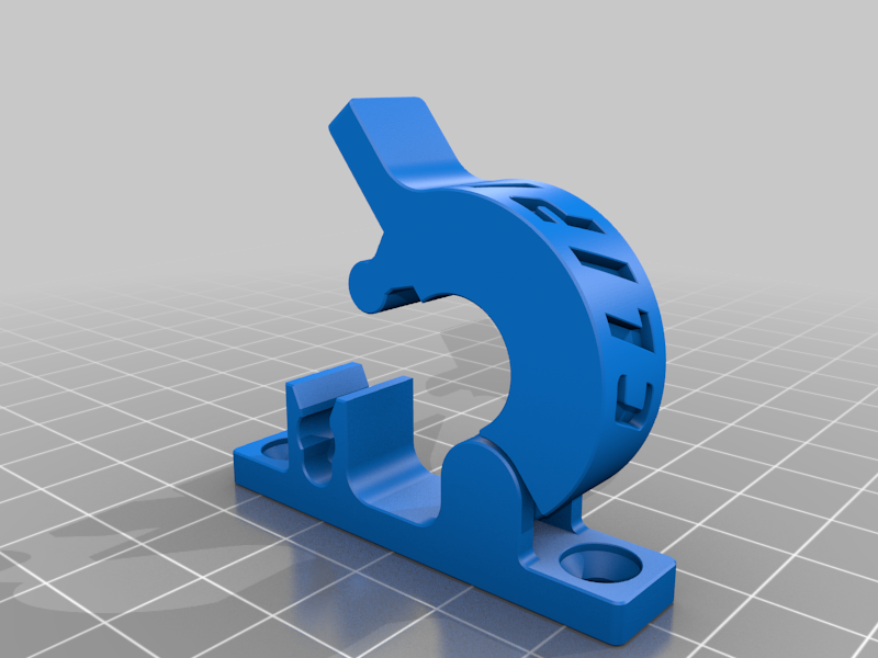 Free 3D file Kabelclip mit Gelenk, Cable clip with joint 🔌・3D printable ...