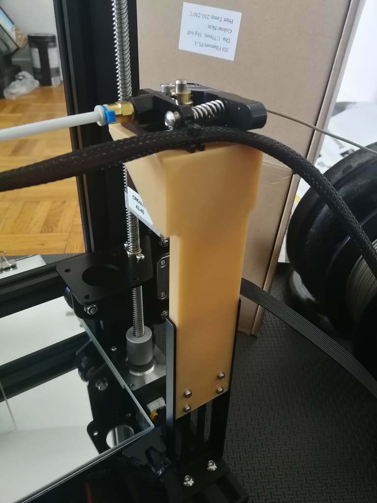 Free 3D file Ender 3 extruder fixed height relocator 🔧・3D print model ...