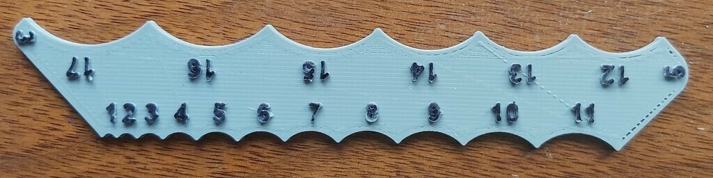 Free 3D file Fillet Gauge (Extended) 🛠️・3D printable design to download ...