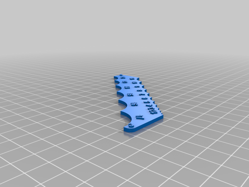 Free 3D file Fillet Gauge (Extended) 🛠️・3D printable design to download ...
