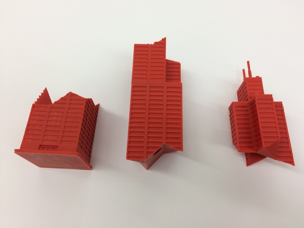 🏗️ Destructible Building 1・Free STL File for 3D printing・Cults