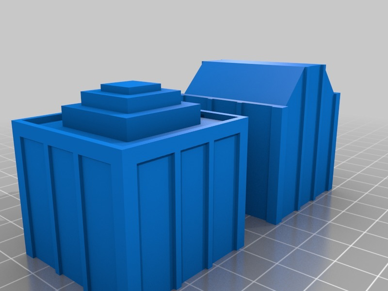 🏗️ Destructible Building 2・Free STL File for 3D printing・Cults