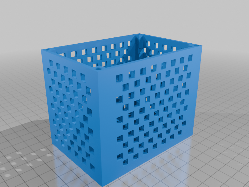 🤏 small token basket with magnet slots + lid・Free 3D File for ・Cults