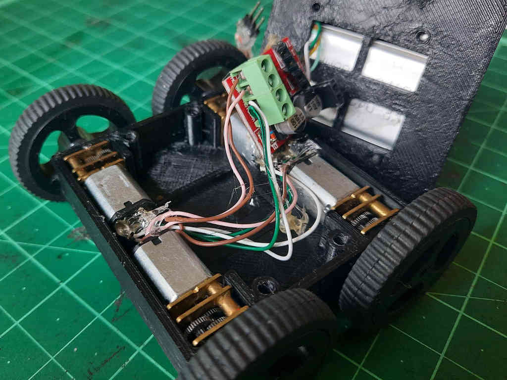 🤖 Mini robot 4X4・Archivo 3D Gratis para ・Cults