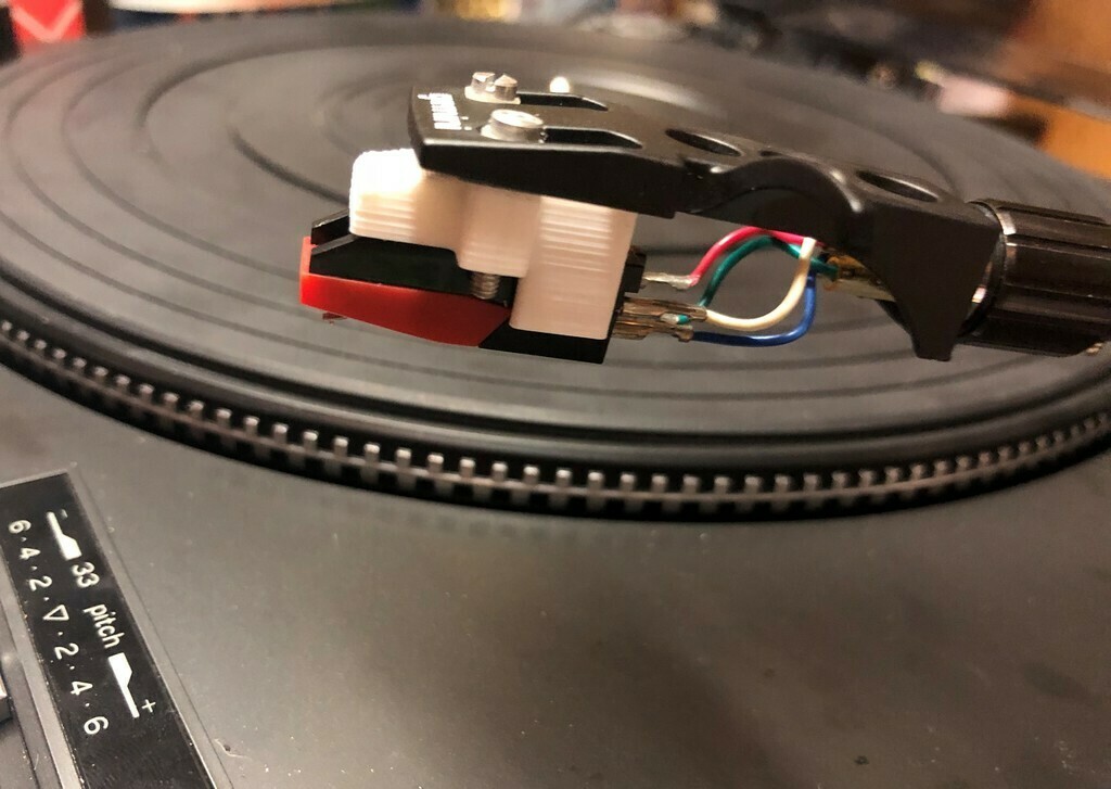 🪡 Turntable Cartridge Adapter - for Half Inch Screw Mount・Free 3D File ...