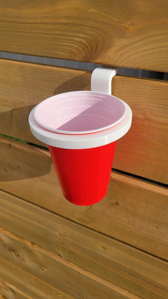 🍹 Fence Cup Holder・Free STL File for 3D printing・Cults