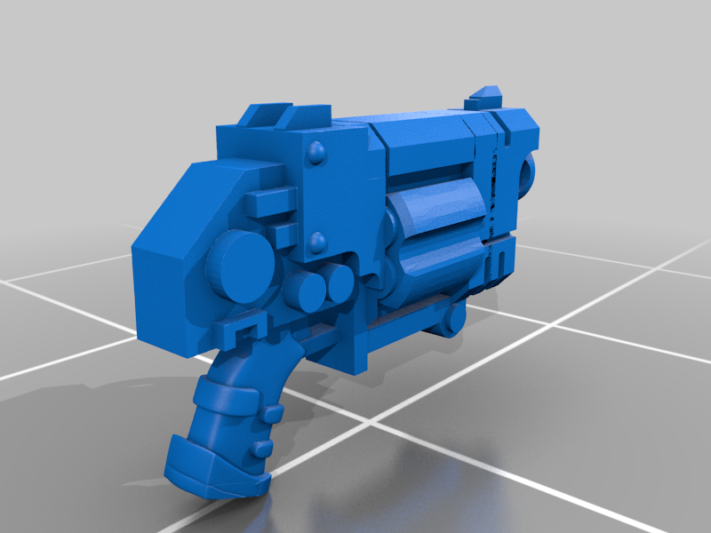 Free 3D file Space Dwarves Revolver 🛰 ・Design to download and 3D print ...