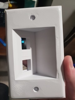 🔌 Recessed Angled Keystone Jack Reno-box・Free 3D File for ・Cults