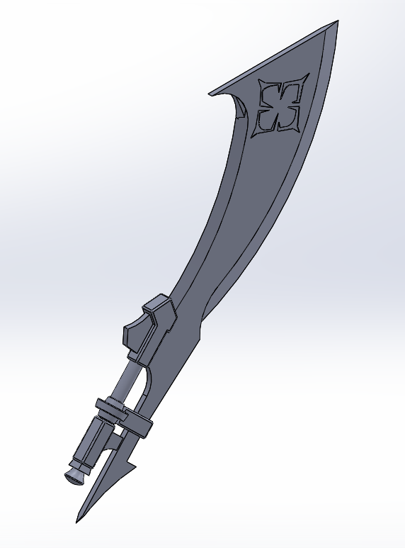 🎮 Karuma Cleaver・Free 3D File for ・Cults