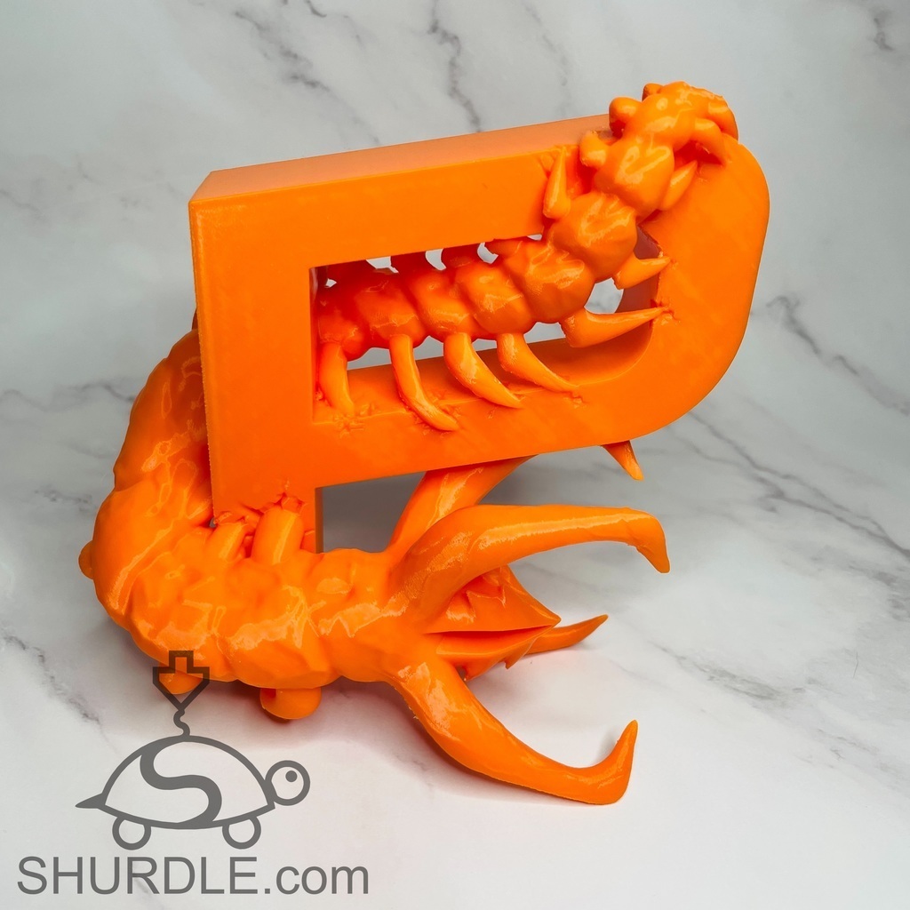 Free 3D file Parasite P Realistic 3D Logo 🚩・Design to download and 3D ...