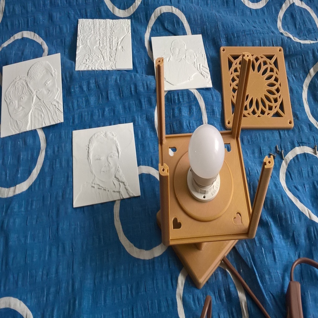 Archivo 3D gratis Lámpara de litofán 🏠・Modelo para descargar y imprimir ...