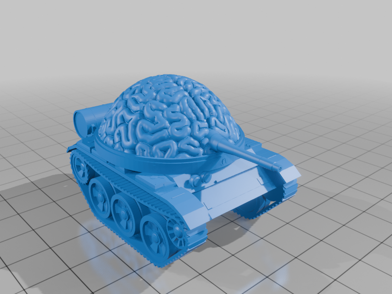 Free 3D file Brain Tank 🧠 ・3D print design to download・Cults